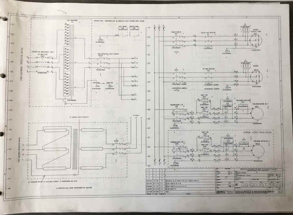 Cincinnati Milacron Arrow 500 Machine Wiring Diagrams – ACC Motion ...